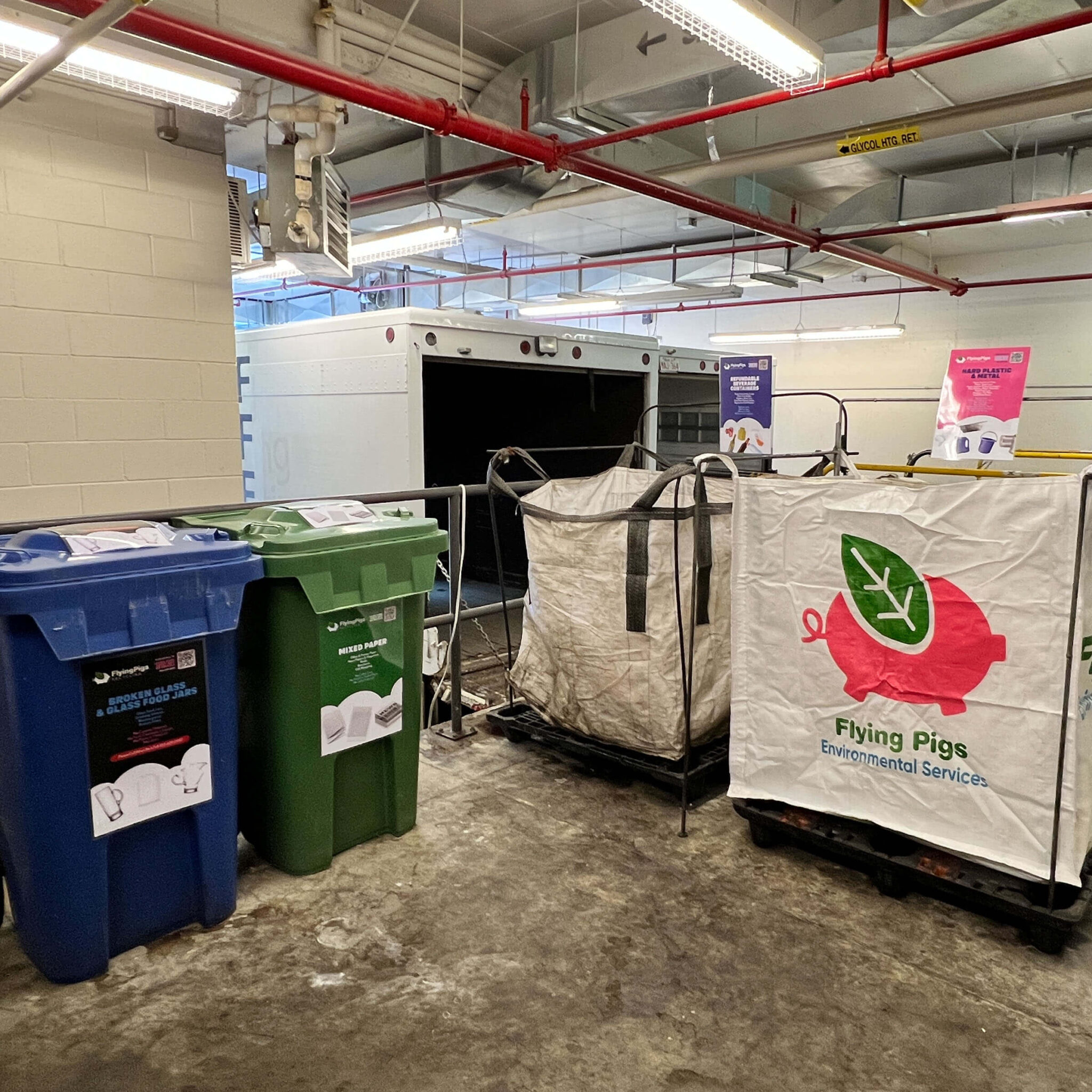 Waste Room Optimization - Flying Pigs Environmental Services